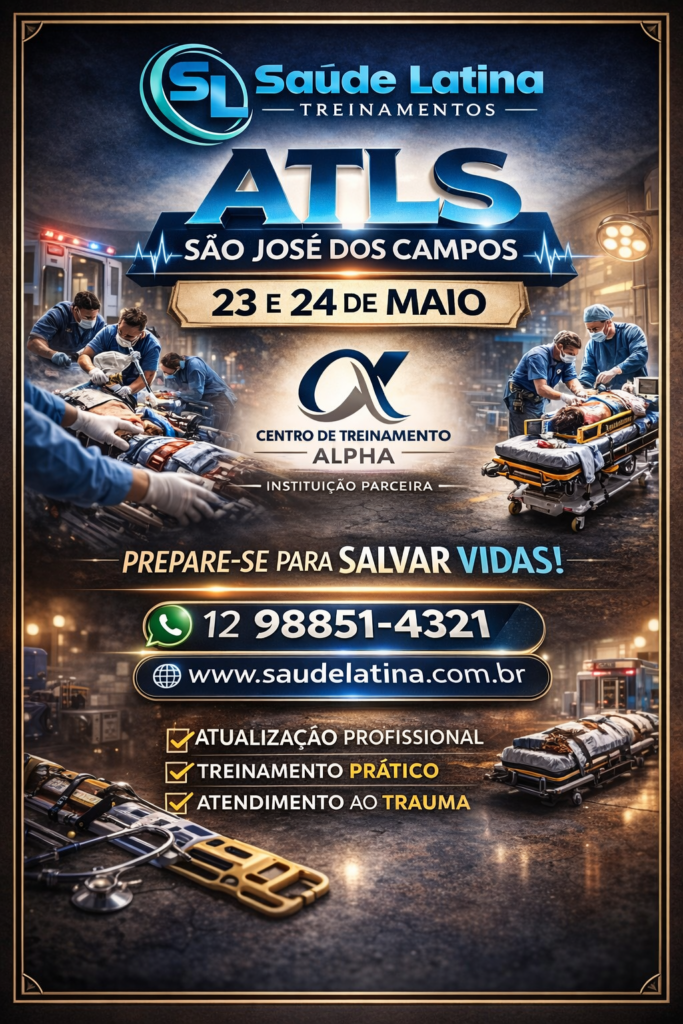CURSO ATLS 23 e 24 Maio 2026 - Saúde Latina